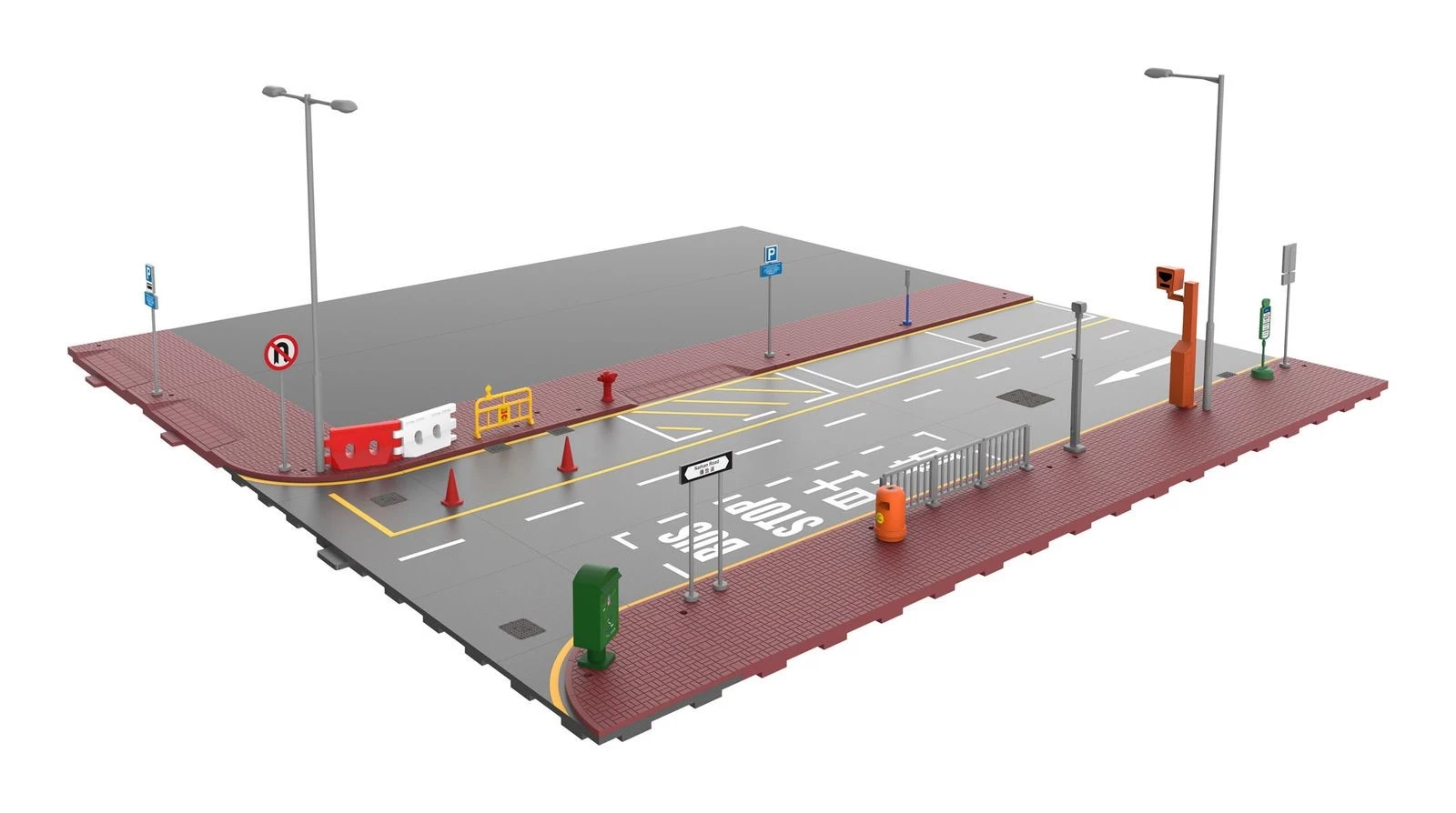 Tiny - Hong Kong Bus Model Shop - Tiny City S1 Hong Kong Road set - Tiny 微影 Toy and Model Brand ...