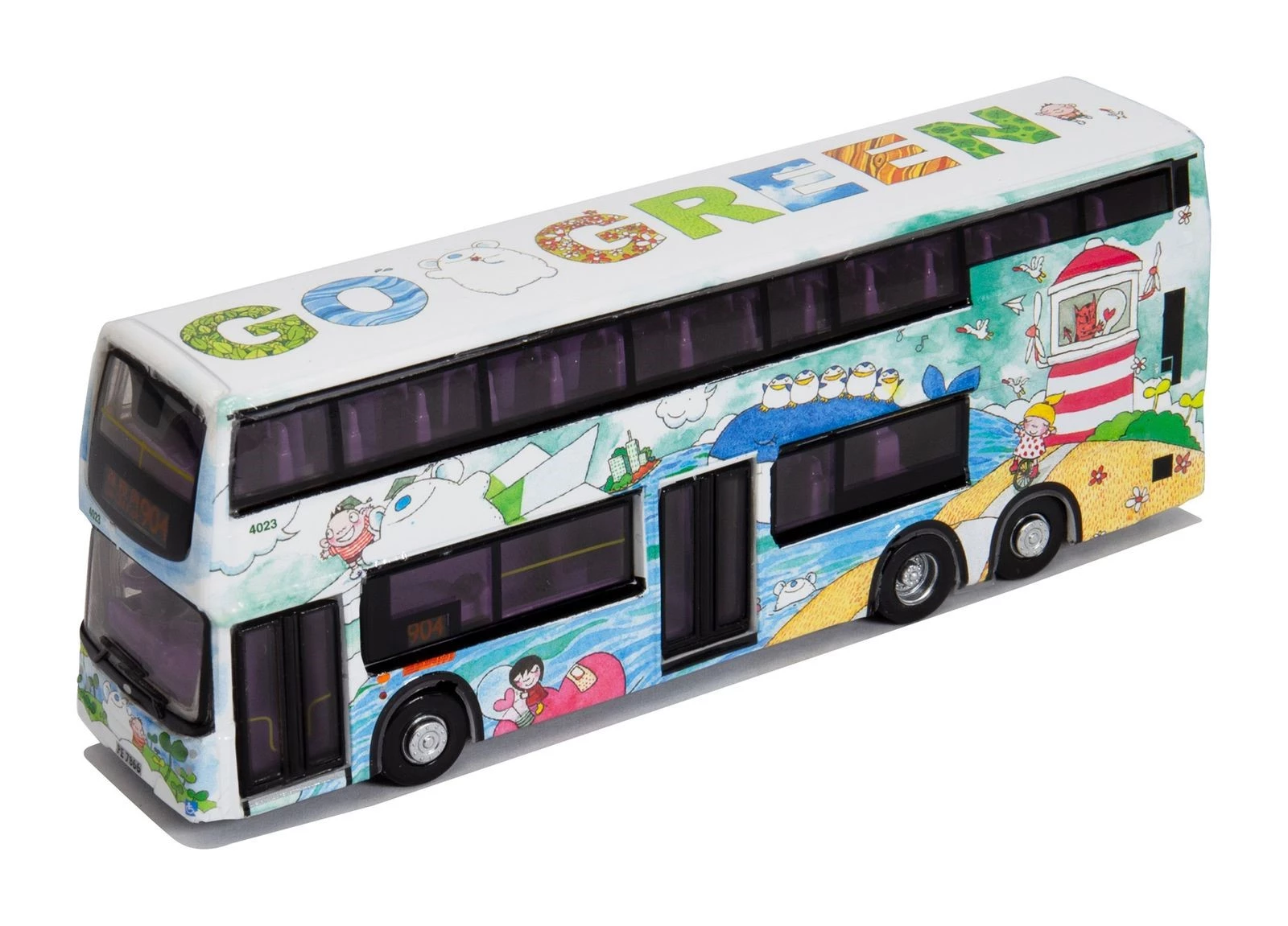 Tiny - Hong Kong Bus Model Shop - Tiny City 12 Die-cast Model Car ...