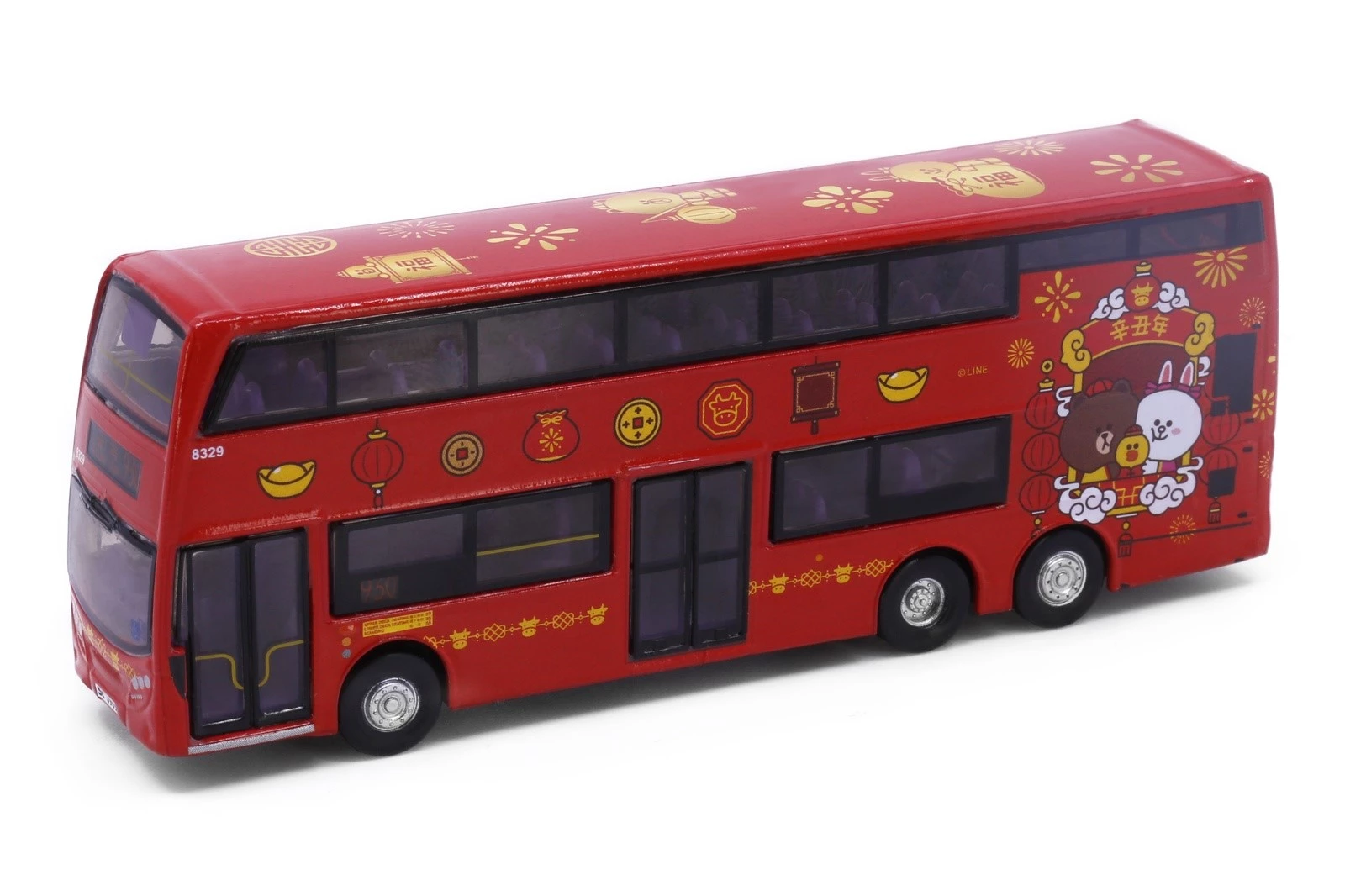 Tiny - Hong Kong Bus Model Shop - Die-cast Model Car - E500 MMC Bus "Line Friends" - Tiny 微影 Toy ...