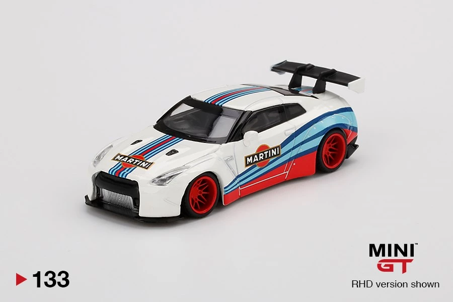 MINI GT 1/64 LB WORKS Nissan GT-R R35 Type 1, Rear Wing Version 1 ...