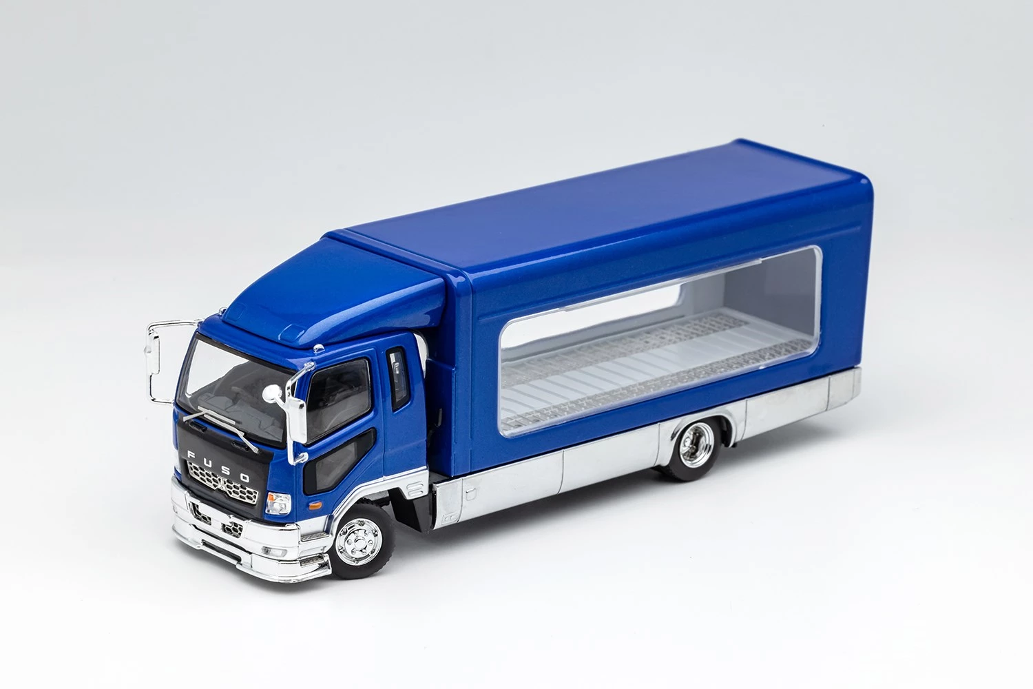 GCD 1/64 Mitsubishi Fuso Fighter Blue RHD - Tiny 微影