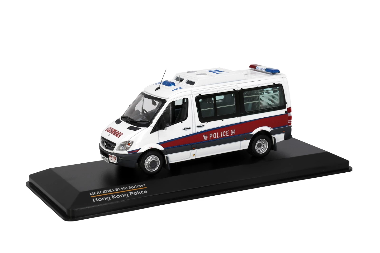 Tiny - Hong Kong Bus Model Shop - Tiny 1/43 HK POLICE MERCEDES-BENZ ...