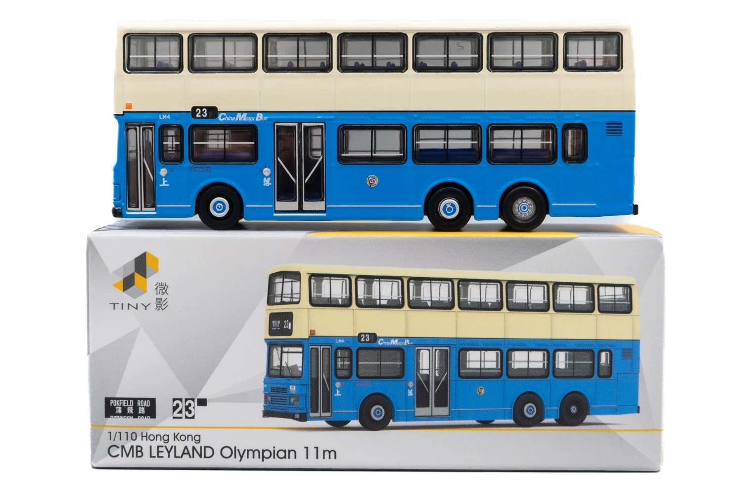 Tiny微影 | 香港巴士模型 場景 專賣店 - Tiny 城市 合金車仔 - 中巴利蘭奧林比安 11米 (23) - Tiny|巴士模型 ...