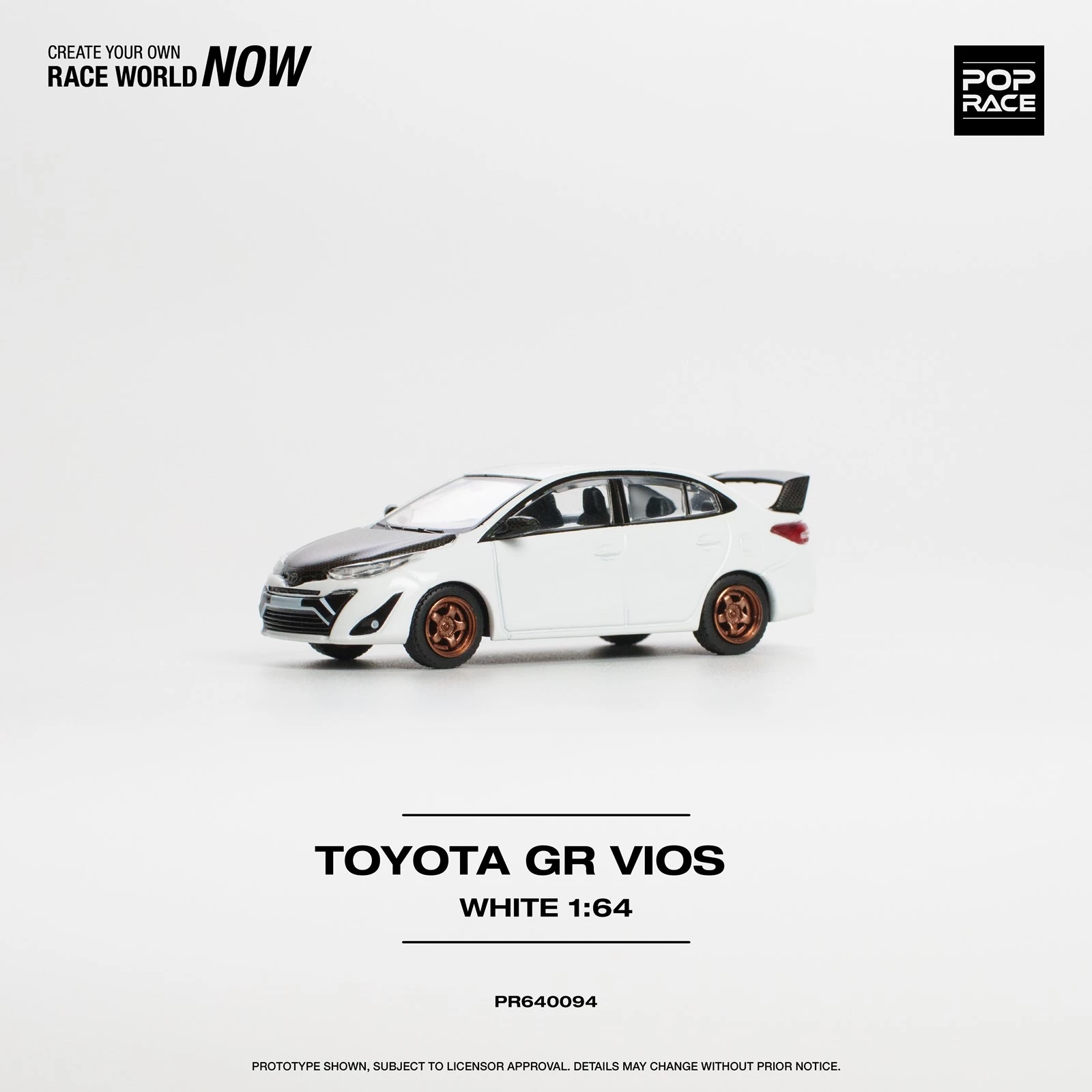Tiny - Hong Kong Bus Model Shop - POPRACE 1/64 GOLF GTI WHITE - Tiny 微影 Toy and Model Brand Hong ...