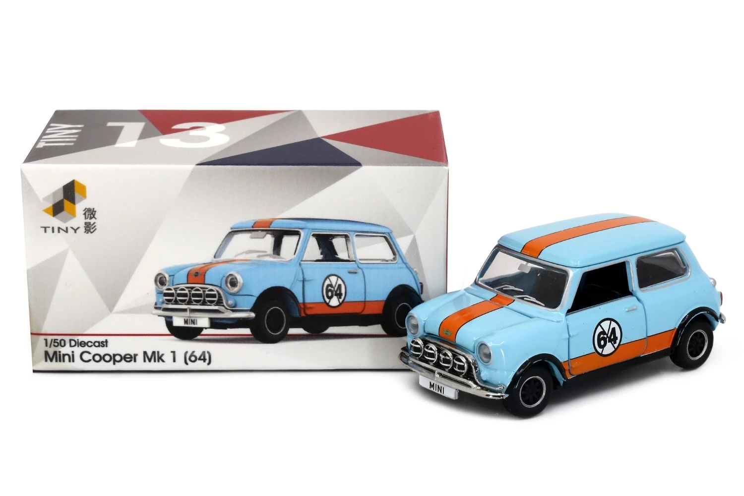 Tiny - Hong Kong Bus Model Shop - Tiny City Die-cast Model Car - Mini Cooper Mk 1 (64) - Tiny 微影 ...