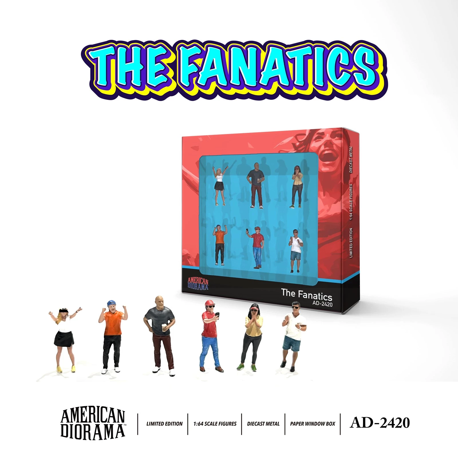 Tiny - Hong Kong Bus Model Shop - 1:64 Figure Set: The Fanatics - Tiny ...