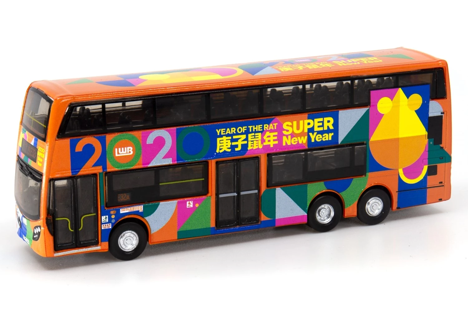 Tiny - Hong Kong Bus Model Shop - Tiny City Die-cast Model Car - LWB ...