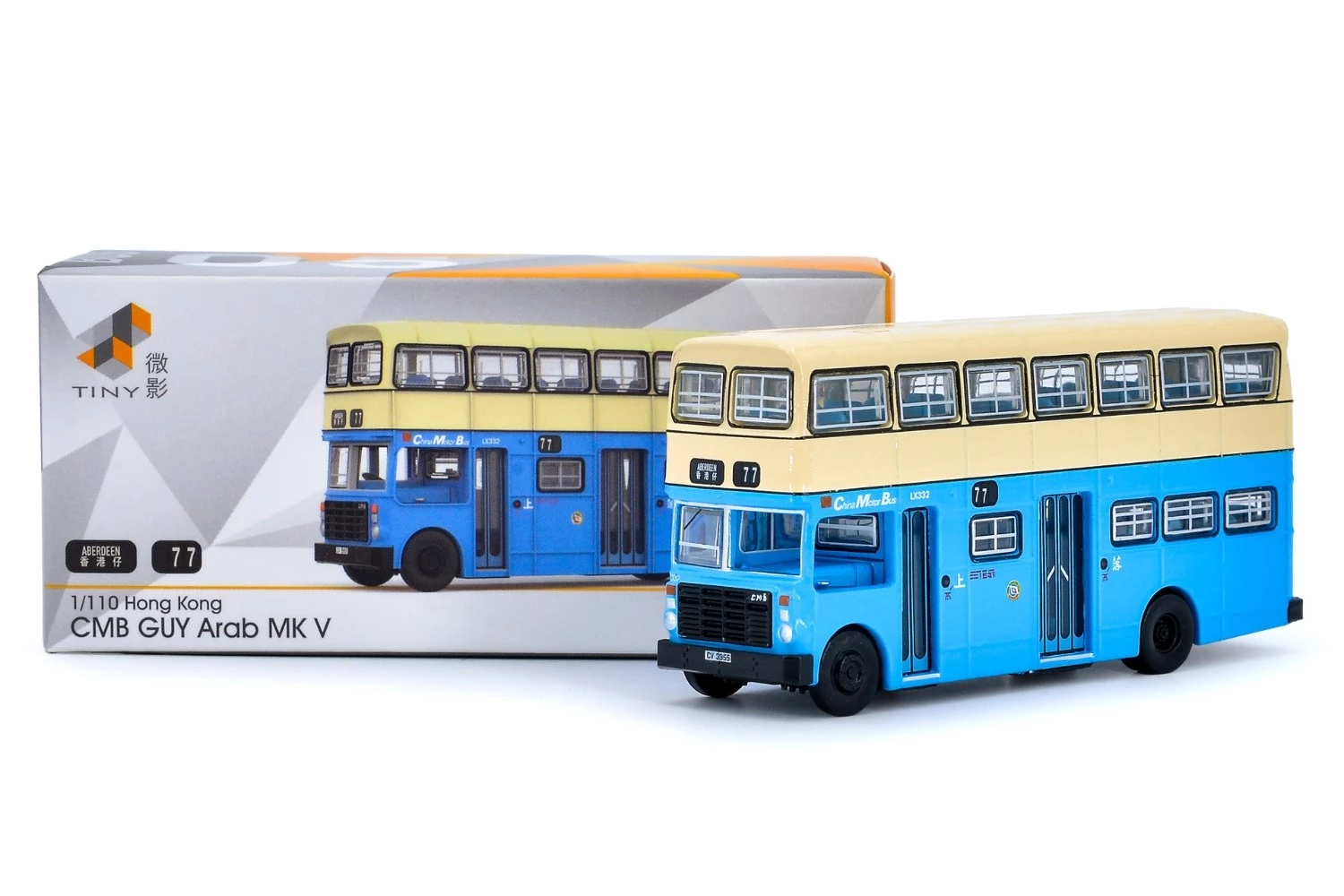 Tiny - Hong Kong Bus Model Shop - Tiny City BUS05 Die-cast Model Car ...