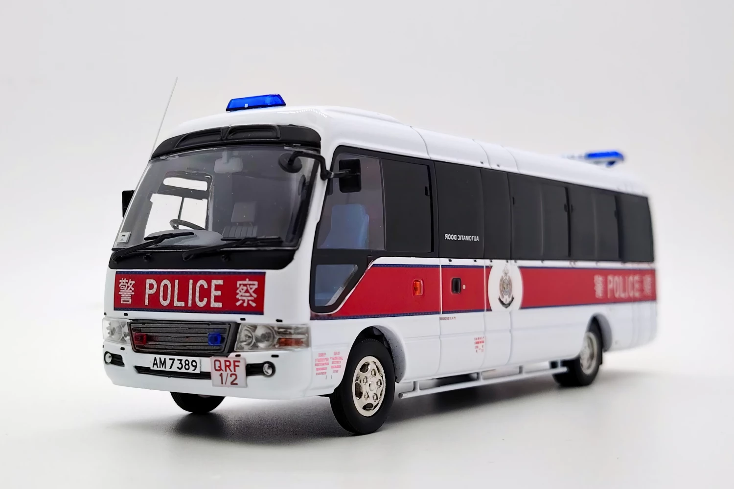 Tiny - Hong Kong Bus Model Shop - Tiny 1/43 Toyota Coaster HK Police ...