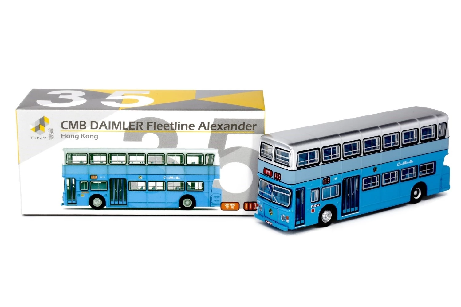 Tiny - Hong Kong Bus Model Shop - Tiny City 35 Die-cast Model Car - CMB ...