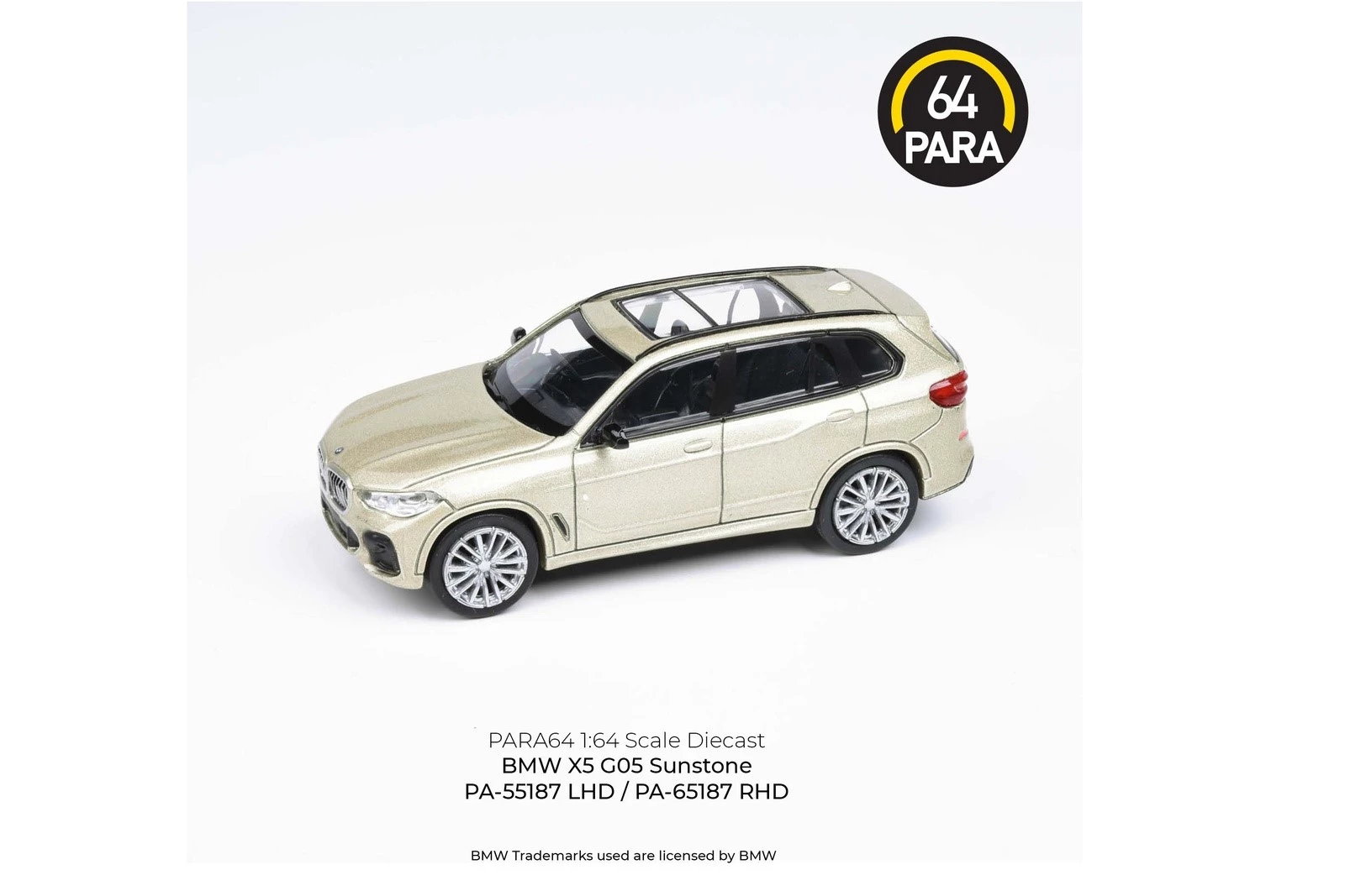PARA64 1/64 BMW X5 Sunstone - LHD - Tiny 微影