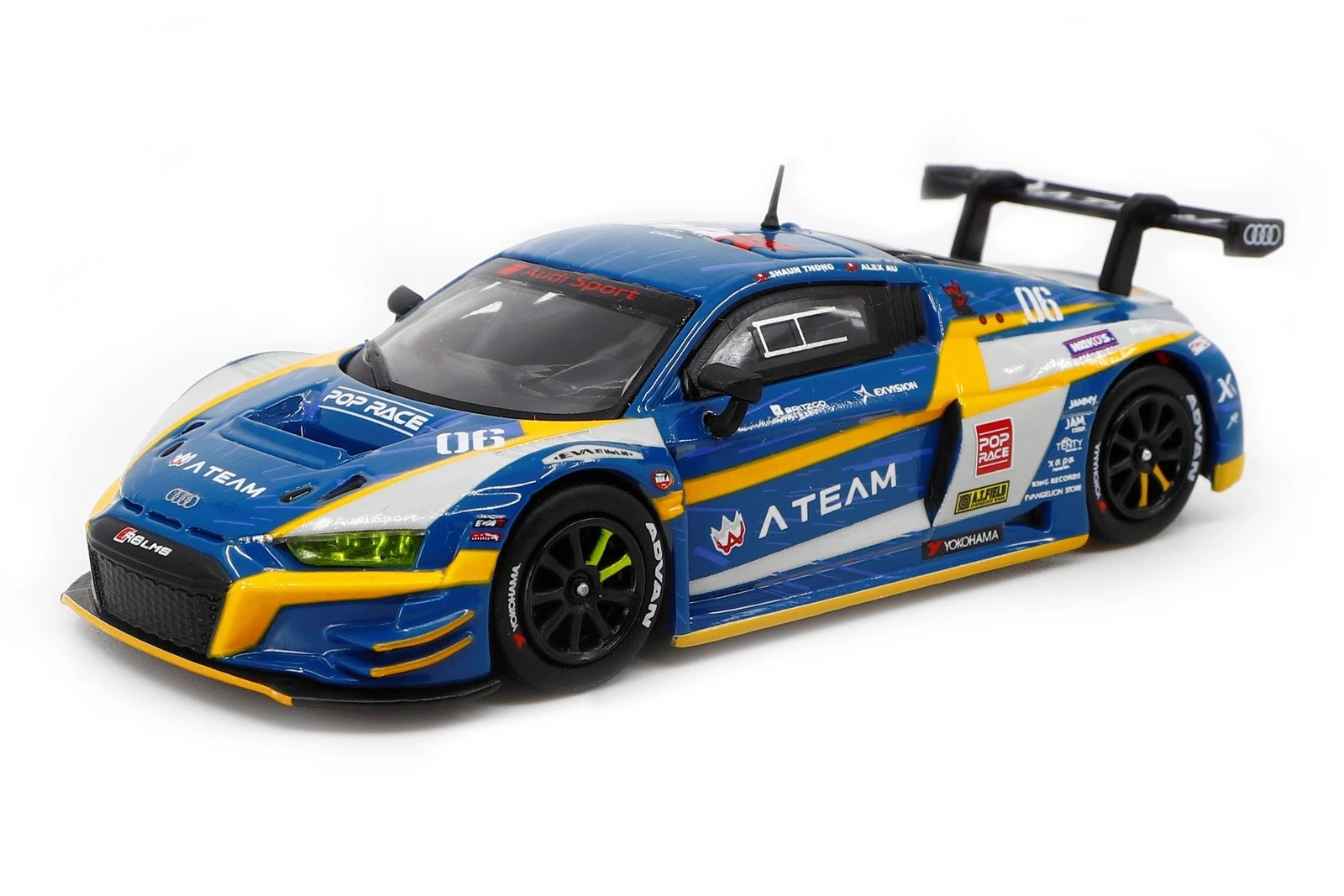 Tiny - Hong Kong Bus Model Shop - POPRACE 1/64 Audi R8 LMS EVA RT Mark ...
