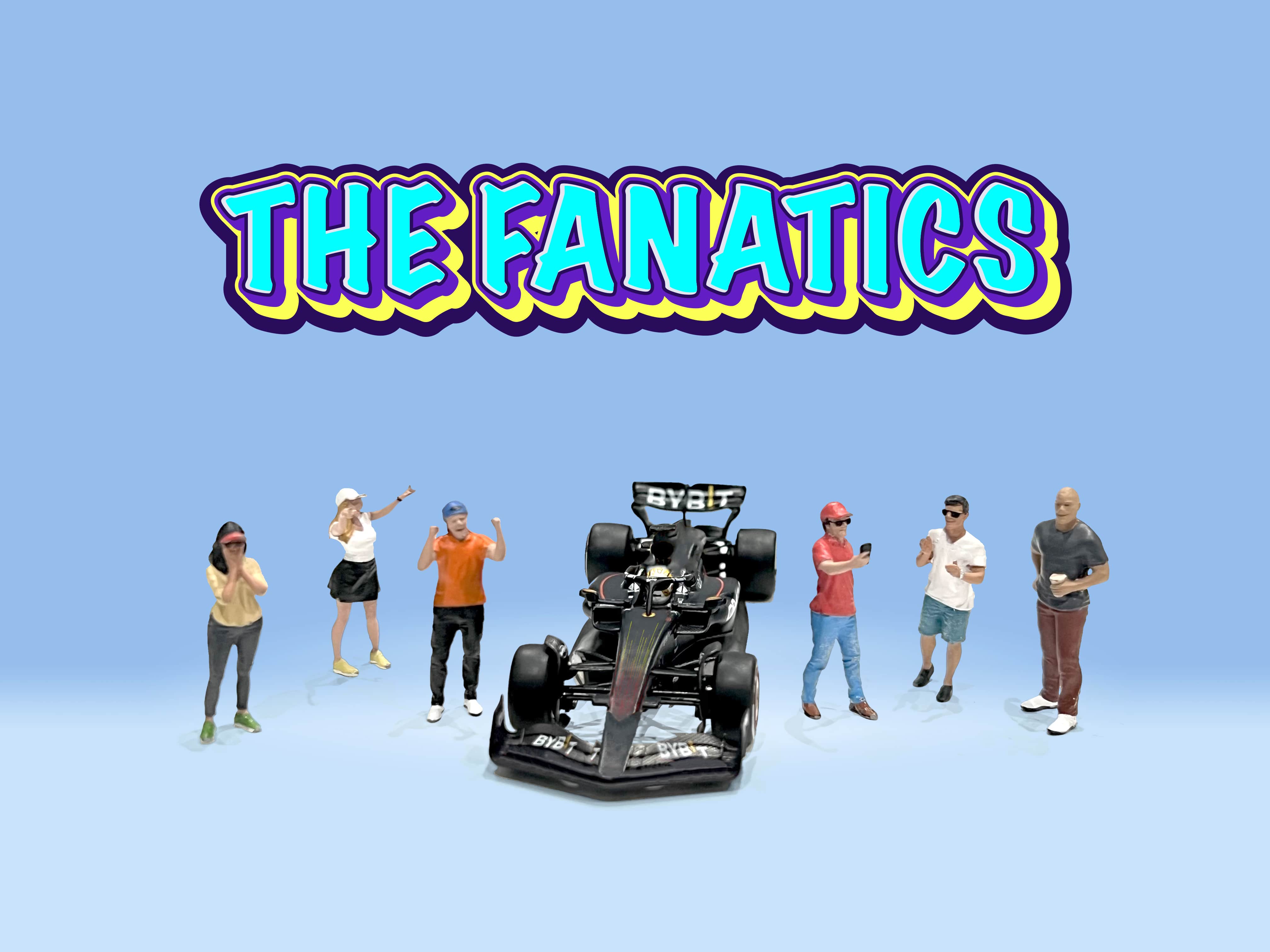 Tiny - Hong Kong Bus Model Shop - 1:64 Figure Set: The Fanatics - Tiny ...