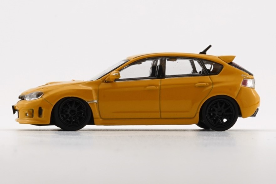 BMC 1/64 Subaru 2009 IMPREZA WRX STI -Yellow (RHD) - Tiny 微影