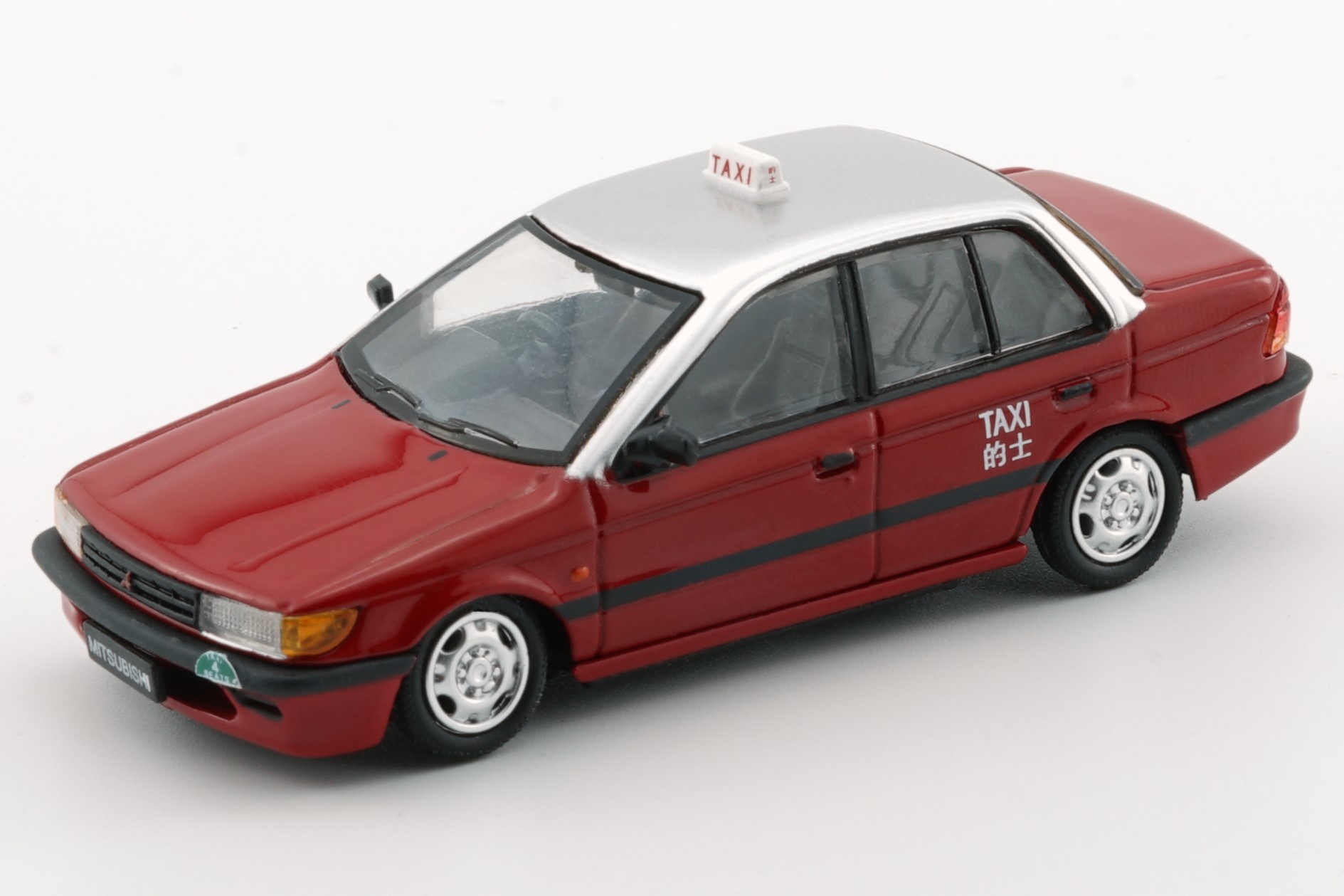 BMC 1/64 Mitsubishi 1988 Lancer -Hong Kong Taxi (Limited) - Tiny 微影