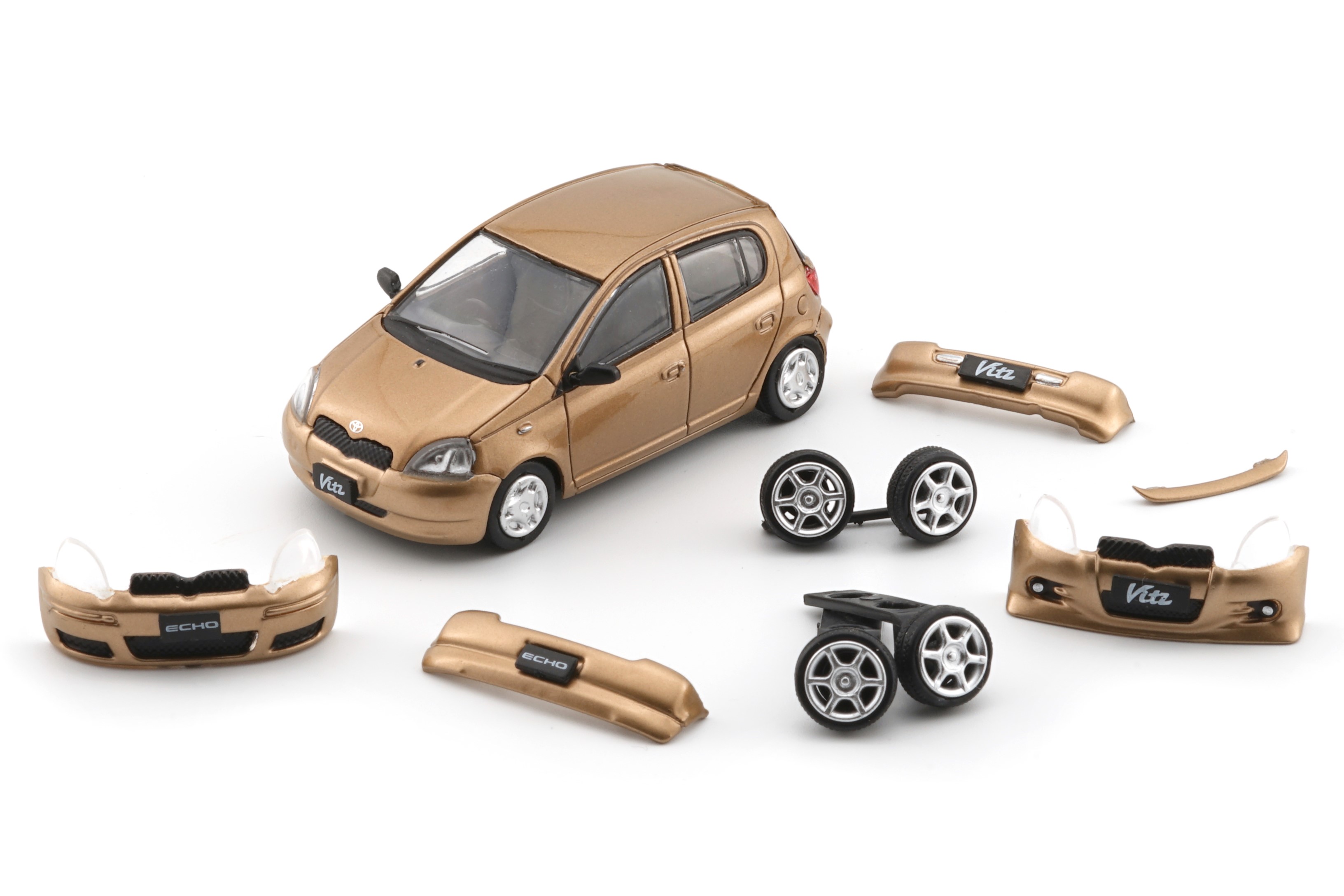 Tiny - Hong Kong Bus Model Shop - BMC 1/64 Toyota 1998 Echo / Vitz 5 ...