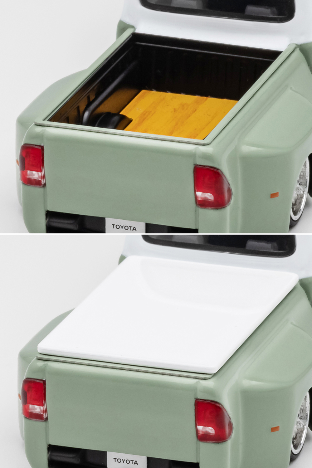 GCD 1/64 Toyota Alphard Pickup - Green RHD - Tiny 微影