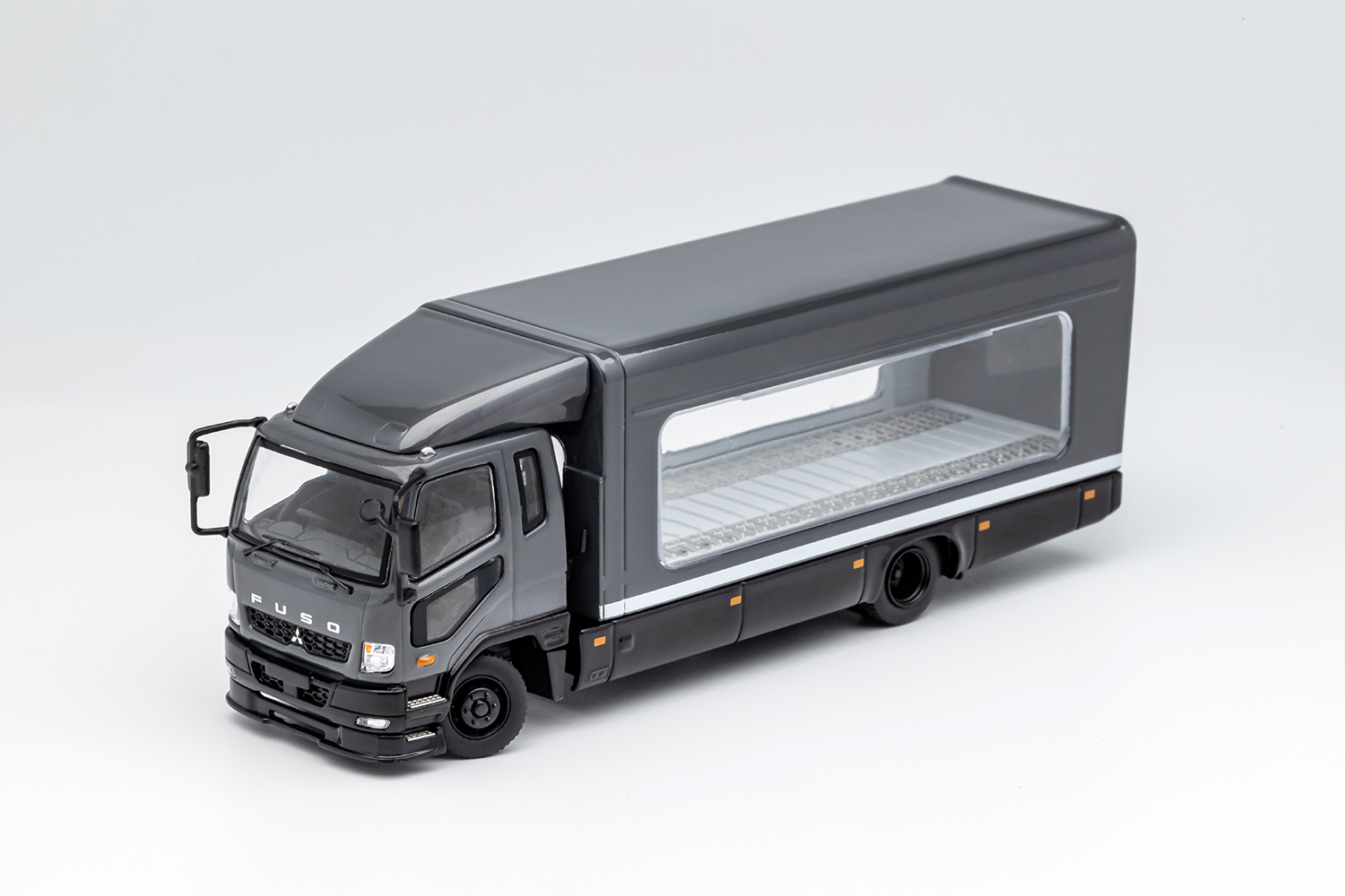 GCD 1/64 Mitsubishi Fuso Fighter Grey RHD - Tiny 微影