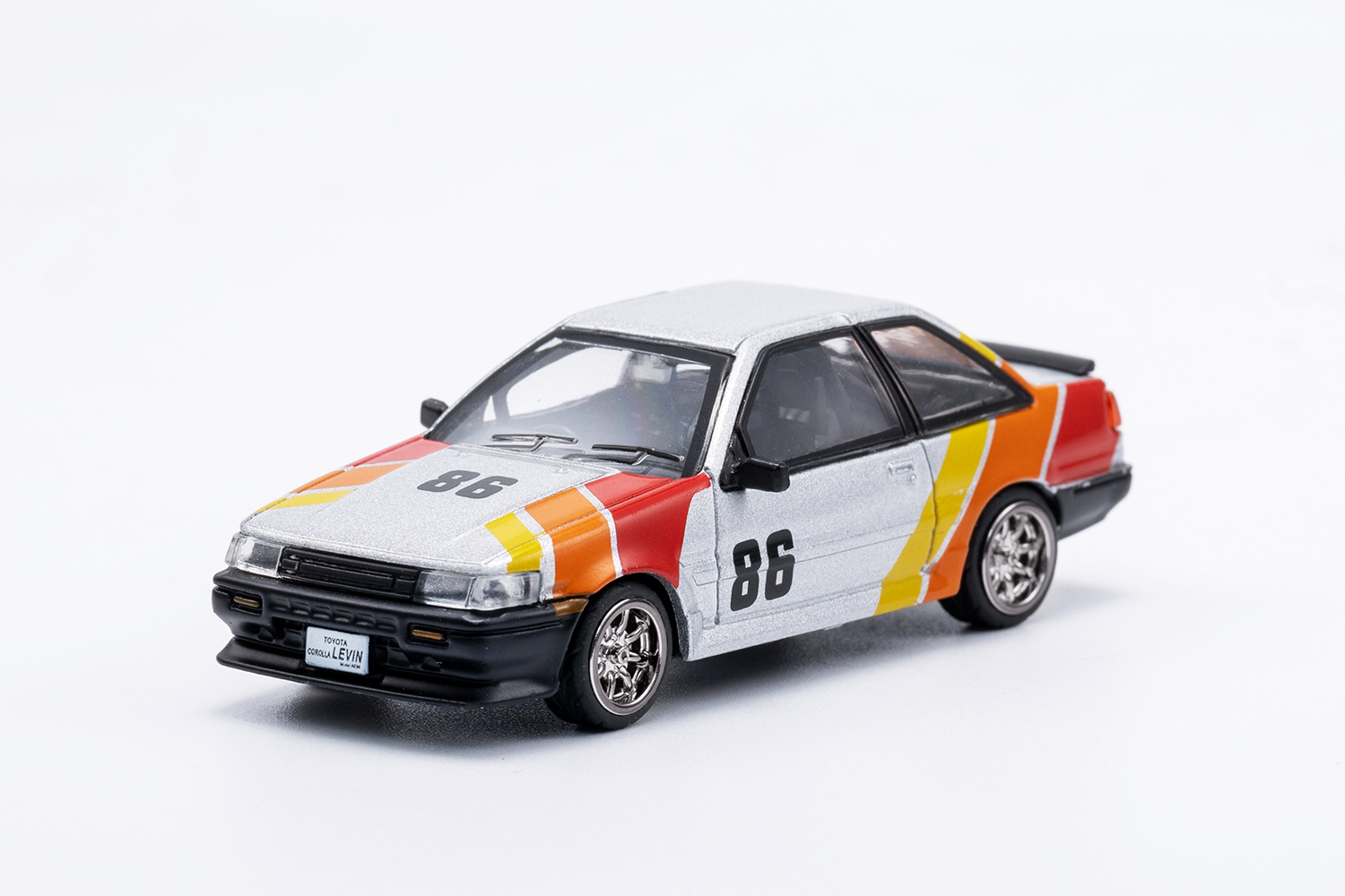 GCD DCT 1/64 Toyota AE86 — TRD Livery（LHD） - Tiny 微影