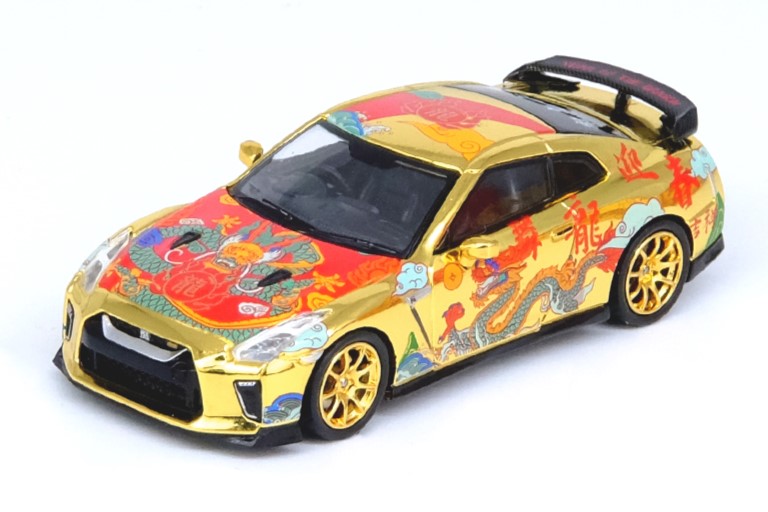 INNO 1/64 Die-cast NISSAN GT-R (R35) Year Of The Dragon Special Edition ...