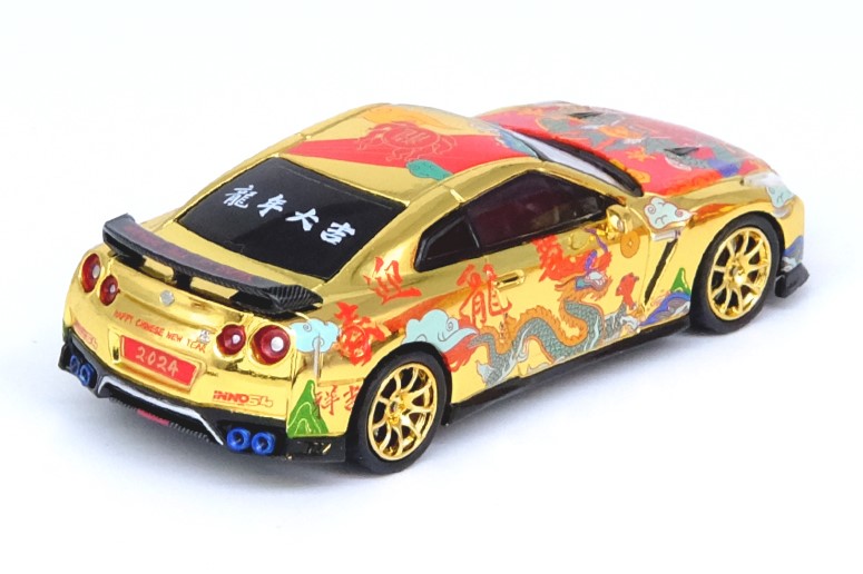 INNO 1/64 Die-cast NISSAN GT-R (R35) Year Of The Dragon Special Edition ...
