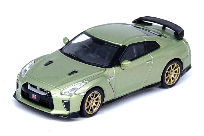 INNO 1/64 Die-Cast NISSAN GT-R (R35) Millennium Jade - Tiny 微影