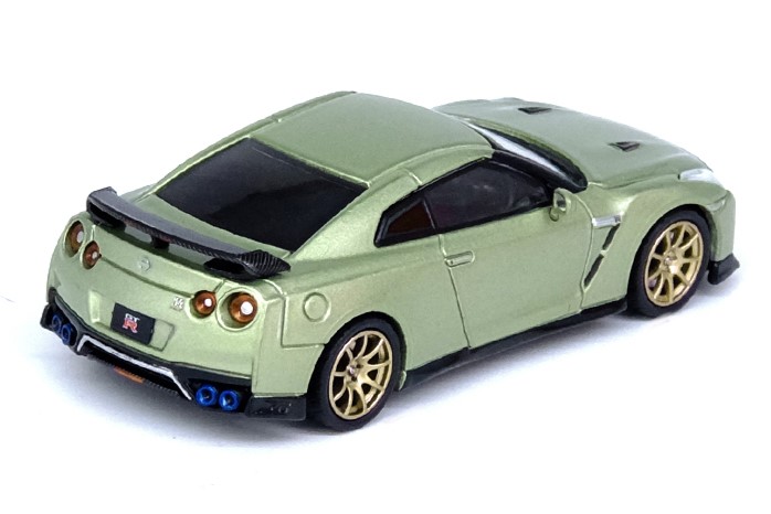 INNO 1/64 Die-Cast NISSAN GT-R (R35) Millennium Jade - Tiny 微影