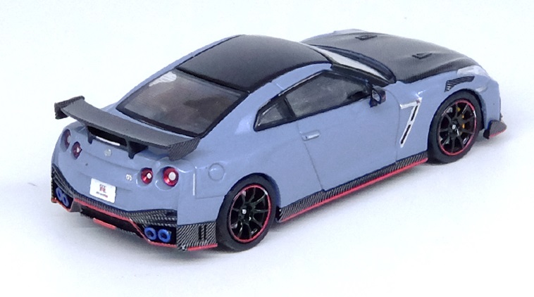 INNO 1/64 Die-cast NISSAN GT-R (R35) NISMO SPECIAL EDITION 2022 Stealth Gray - Tiny 微影