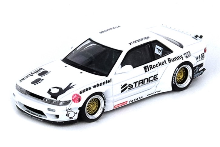 Tiny - Hong Kong Bus Model Shop - INNO 1/64 Die-Cast NISSAN SILVIA S13 (V2) PANDEM / ROCKET ...