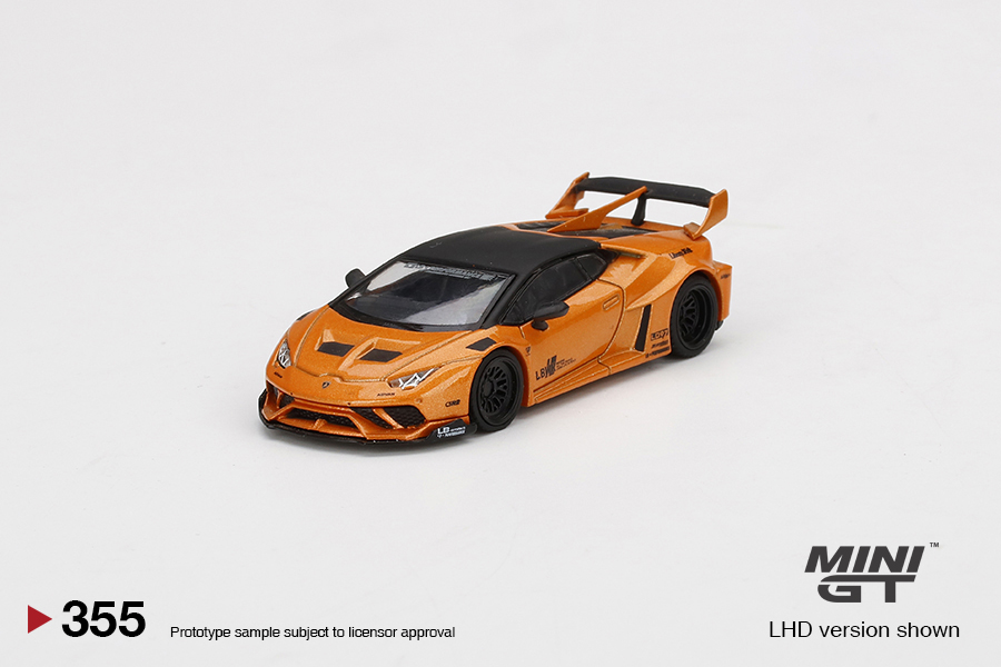 MINI GT 1/64 LB★WORKS Lamborghini Huracán GT Arancio Borealis - RHD ...