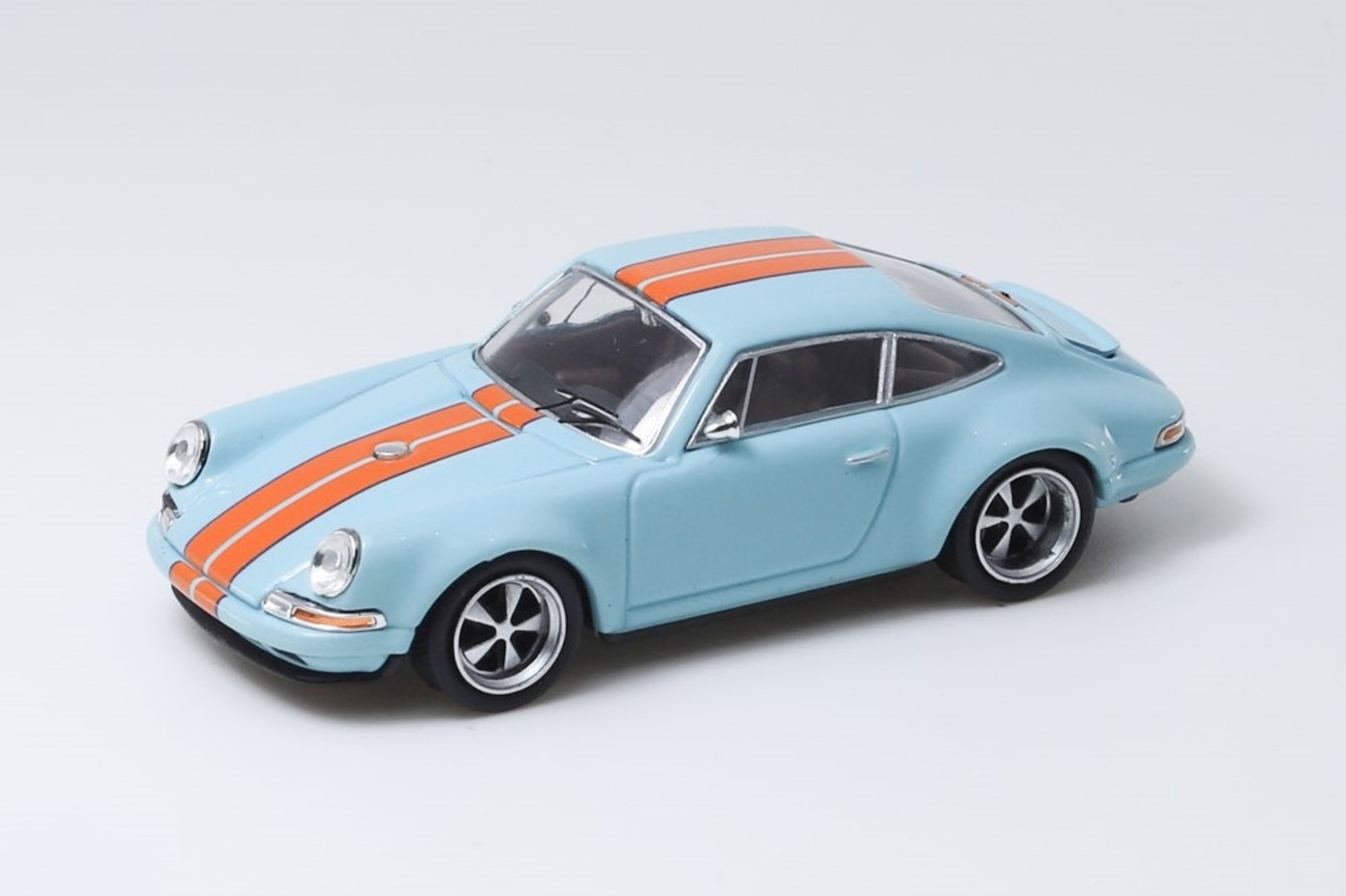 POP RACE 1/64 Singer 911 (964) Blue/Orange - Tiny 微影