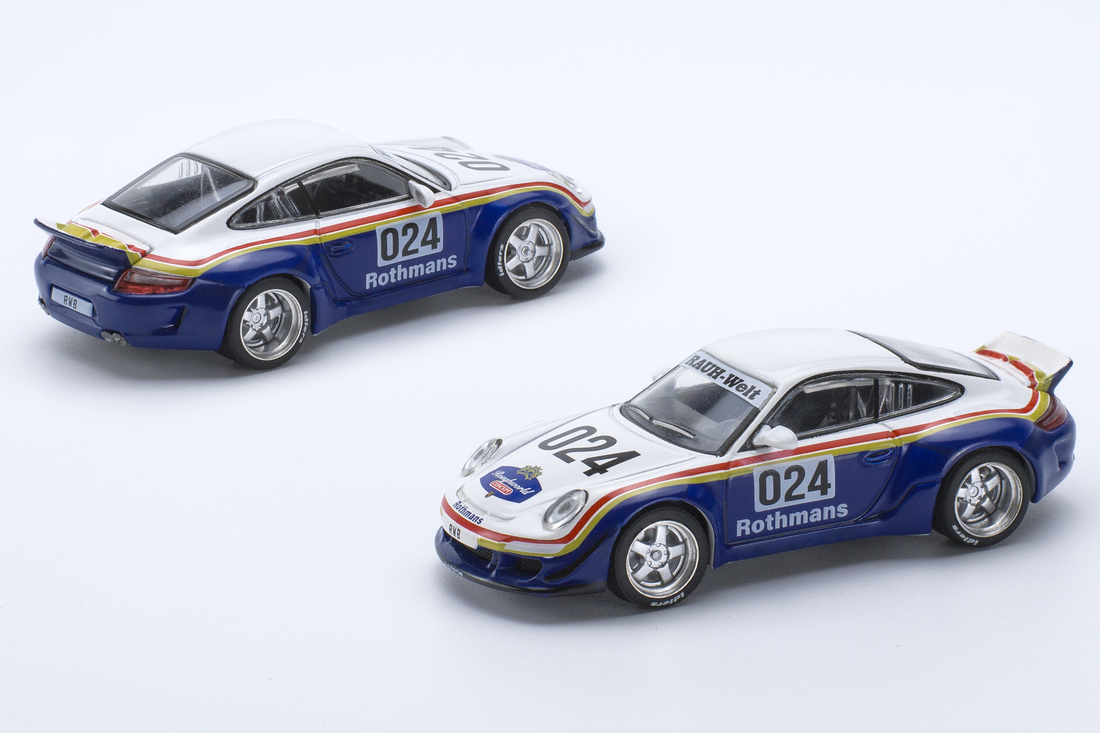 POPRACE 1/64 RWB 997 RED BLUE - Tiny 微影