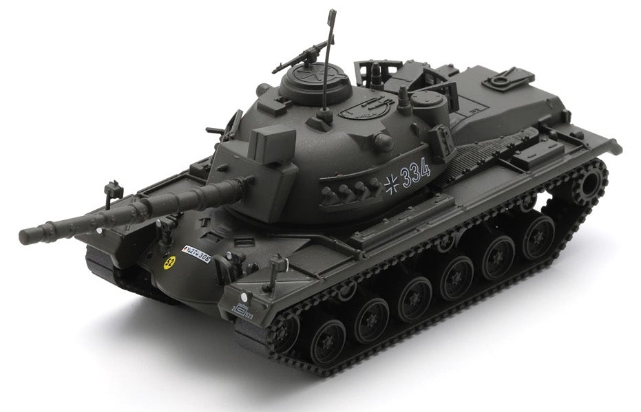 Schuco 1/87 Die-Cast Tank M48, German Army - Tiny 微影
