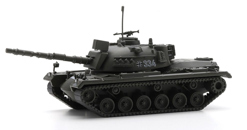 Schuco 1/87 Die-Cast Tank M48, German Army - Tiny 微影