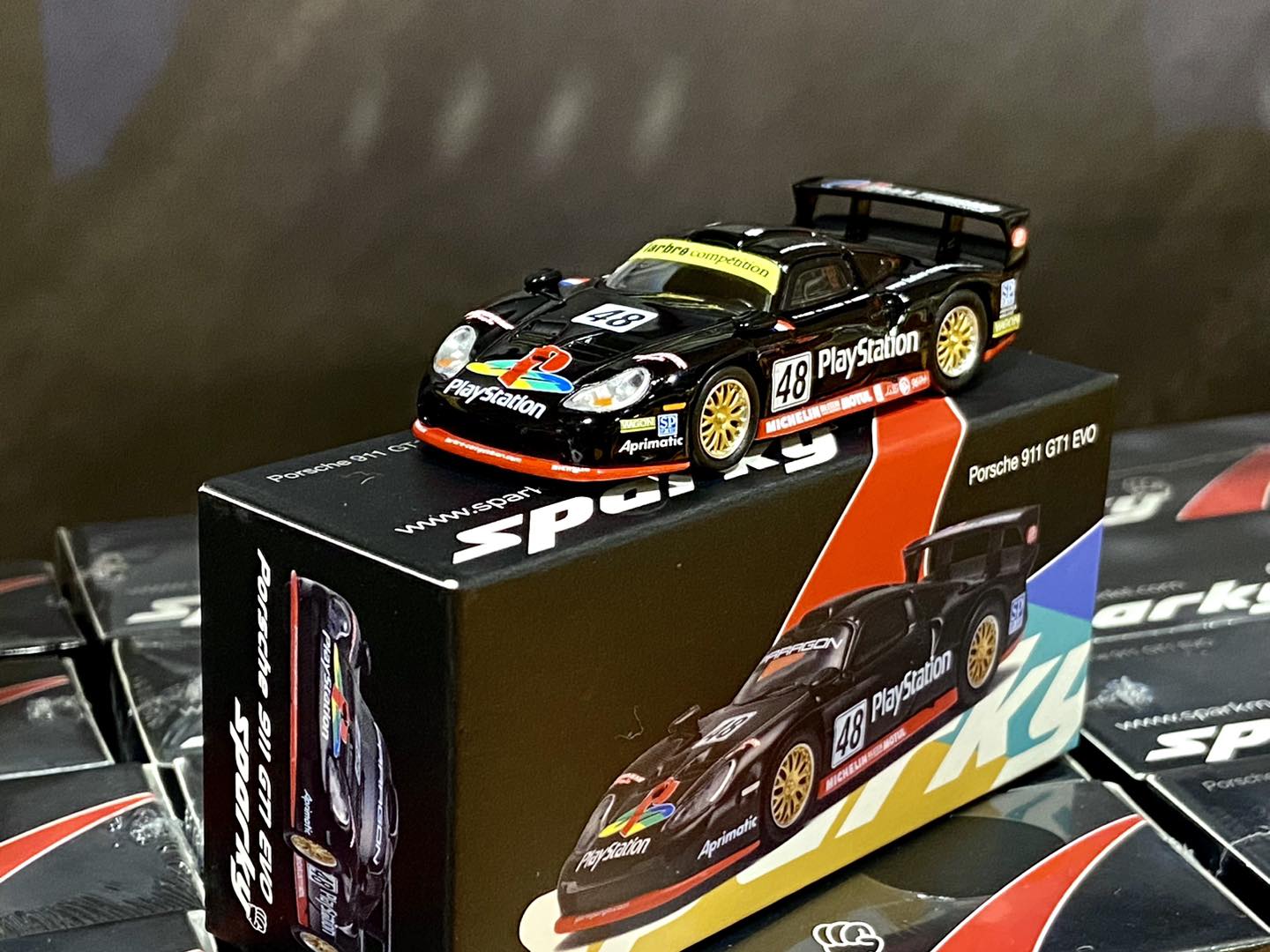 Sparky 1/64 Porsche GT EVO PlayStation (Tiny Exclusive) - Tiny 微影