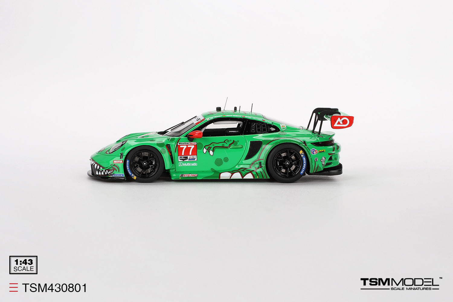 Porsche 911 GT3 R #77 AO Racing 2024 IMSA Daytona 24 Hrs GTD Pro 2nd ...