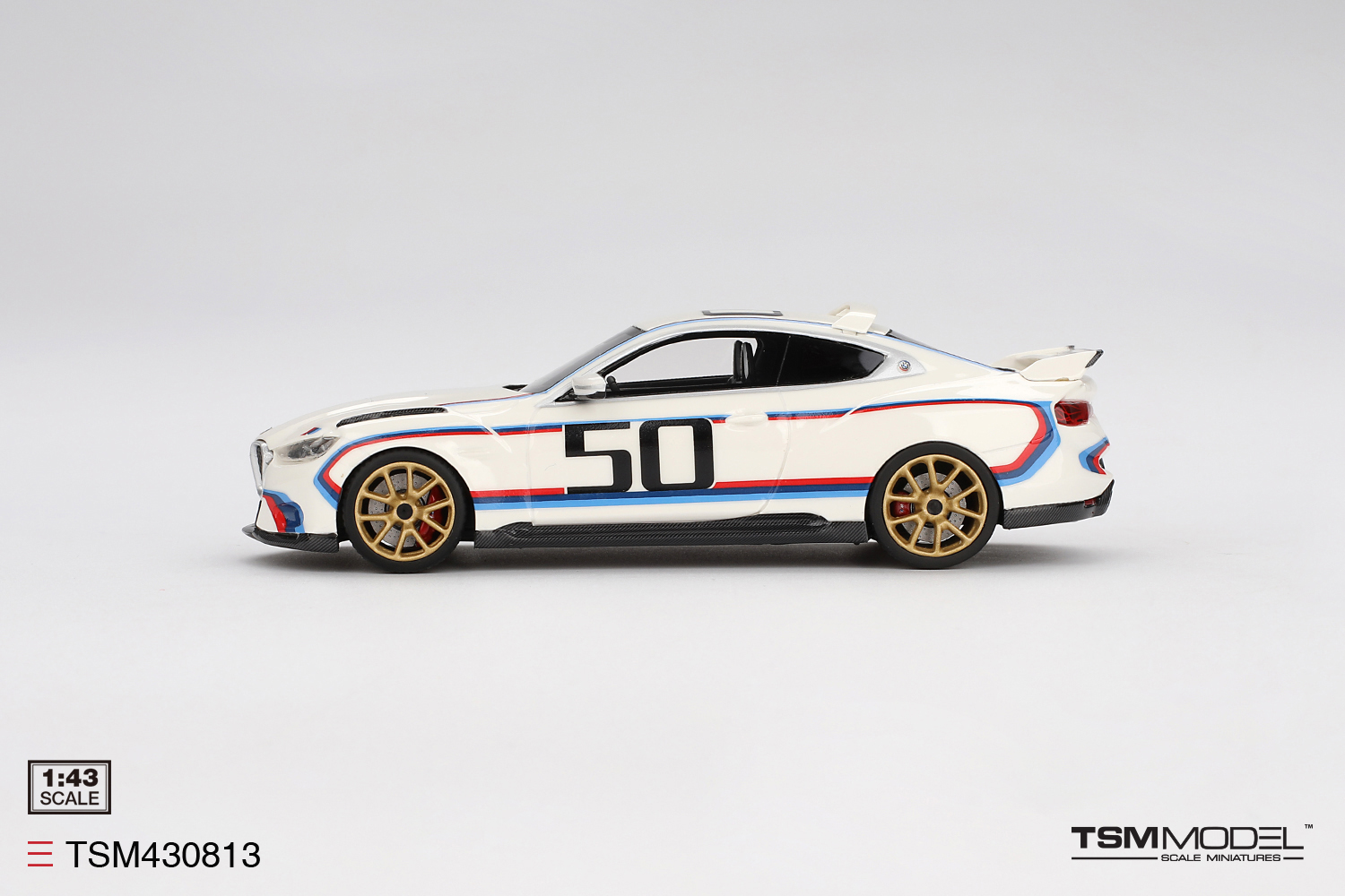 BMW 3.0 CSL White - Tiny 微影