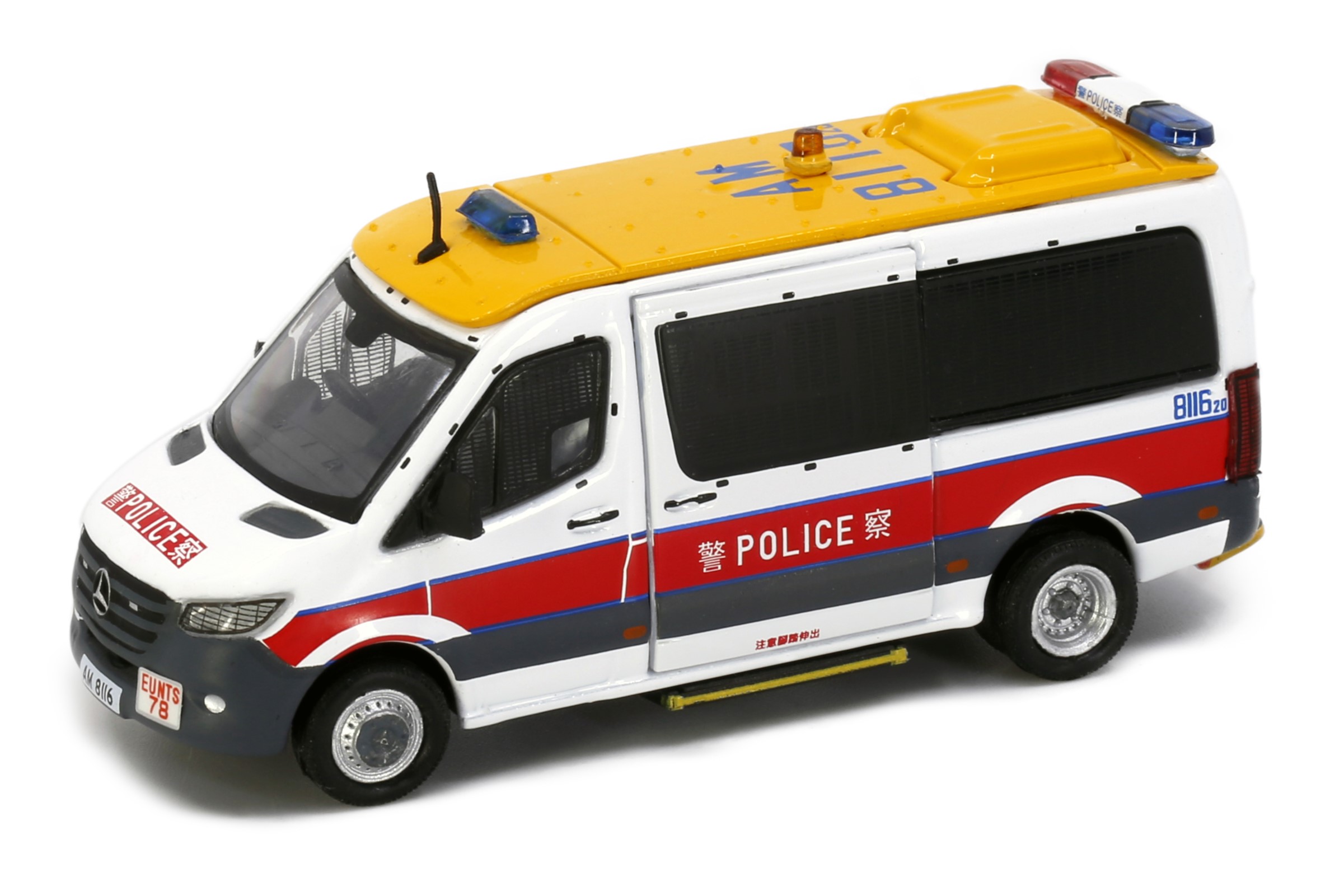 Tiny City Die-cast Model Car - Mercedes-Benz Sprinter Police EUNTS ...