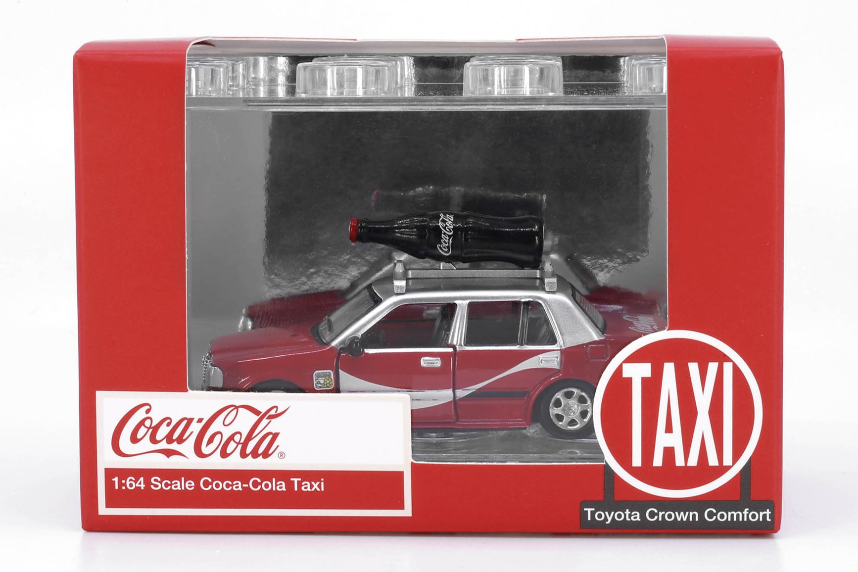 Tiny City Die-cast Model Car - Toyota Crown Comfort Taxi Coca-Cola ...