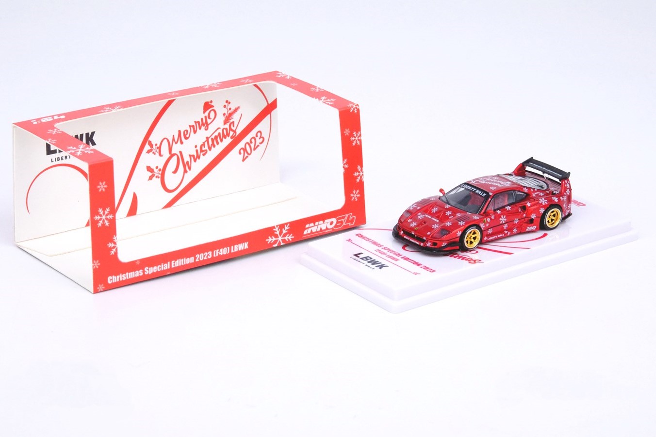 INNO64 1/64 LBWK F40 X'MAS 2023 SPECIAL EDITION - Tiny 微影