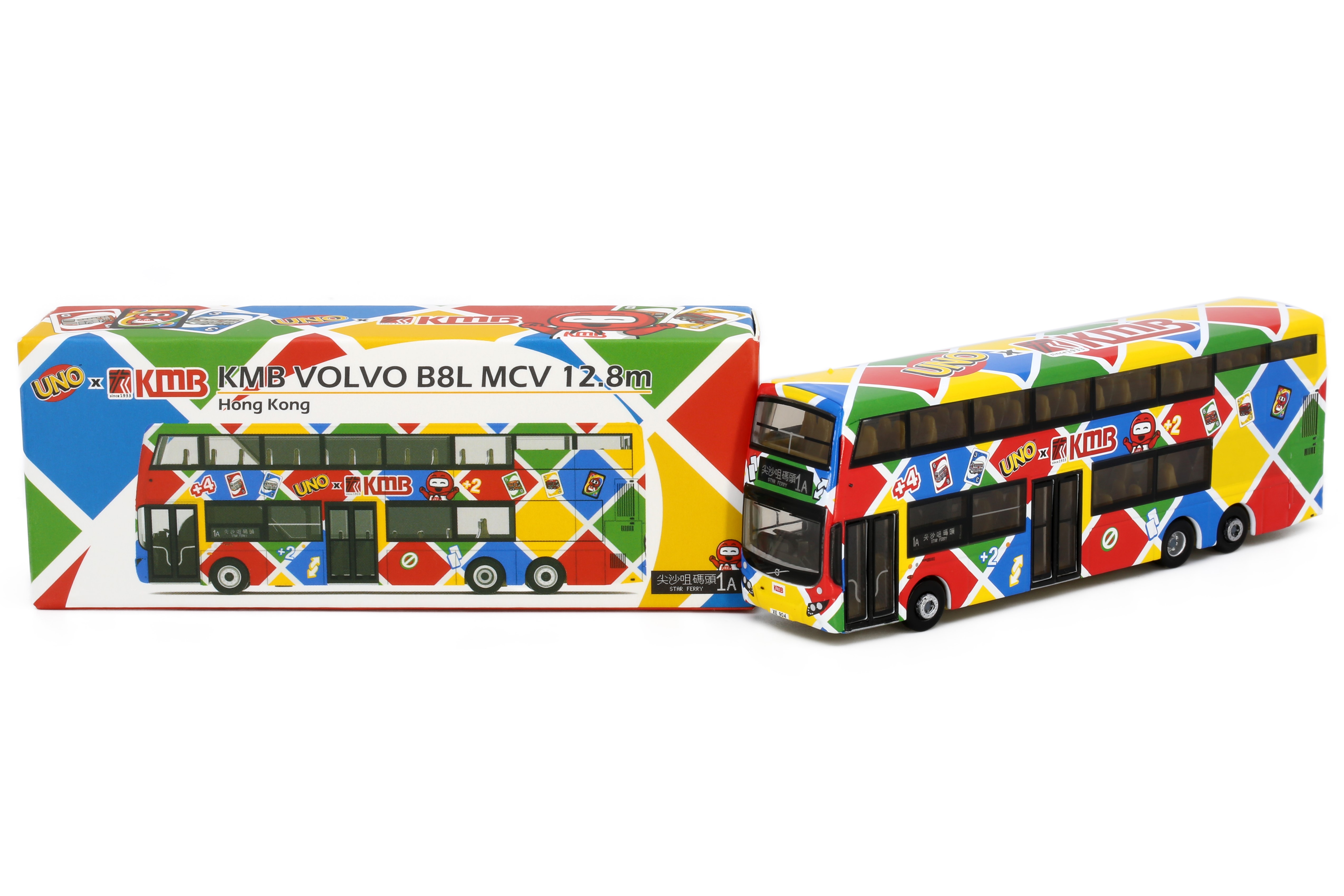 Tiny City Die-cast Model Car - KMB VOLVO B8L MCV 12.8m x UNO (1A) - Tiny 微影