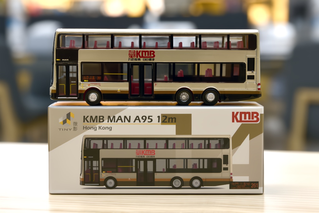 Tiny City Die-cast Model Car - KMB MAN A95 12.8m (261) - Tiny 微影