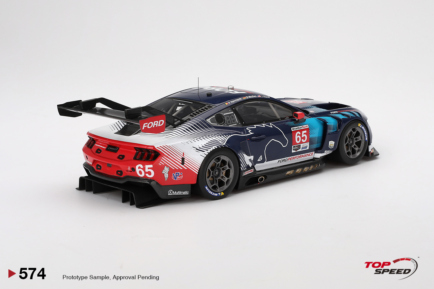 Ford Mustang GT3 #65 Ford Multimatic Motorsports 2024 IMSA Daytona 24 ...