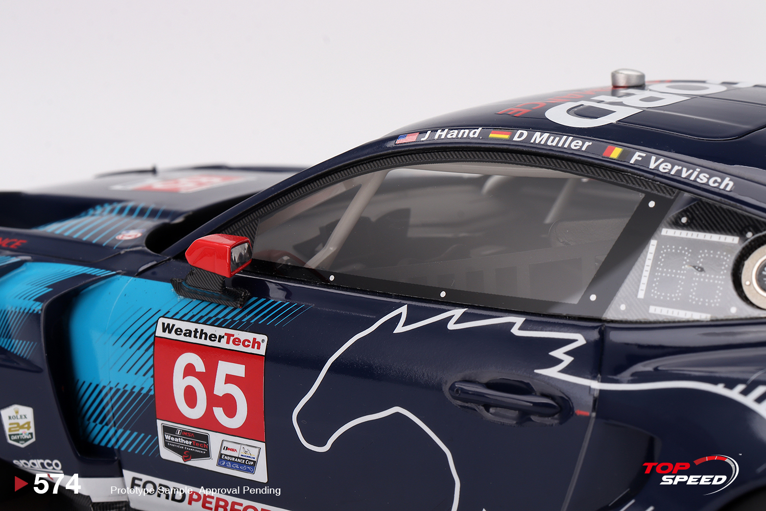 Ford Mustang GT3 #65 Ford Multimatic Motorsports 2024 IMSA Daytona 24 ...